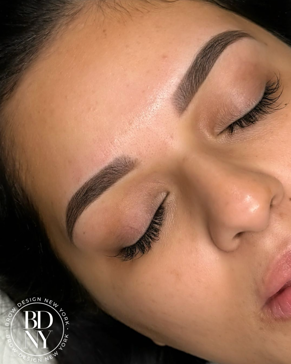 Achieving Timeless Beauty with Ombre Powder Brows/Microshading — Brow Design New York